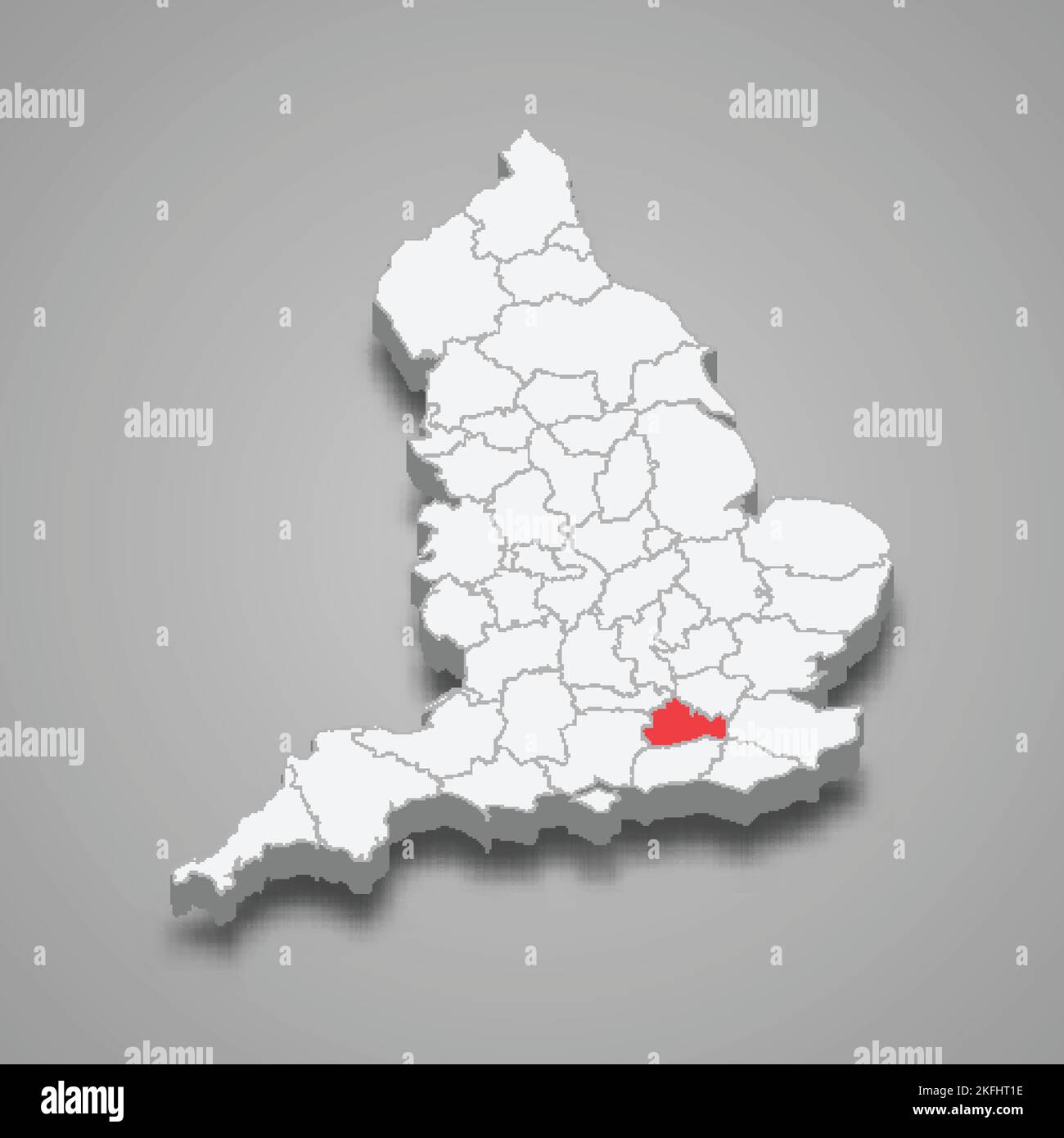 Surrey county town Stock Vector Images - Alamy