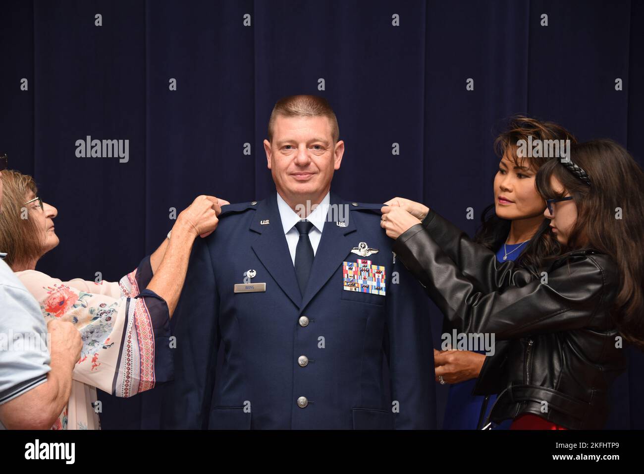 Pennsylvania Air National Guardsman Lt. Col. Troy. Wing, is promoted to ...