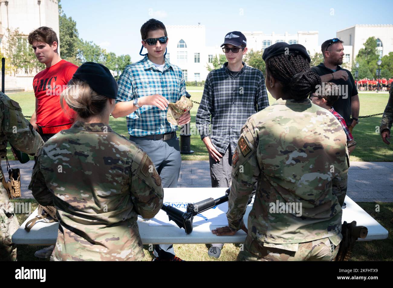 U.S. Air Force Tech. Sgt. Melissa Miller, squad leader with the 116th ...