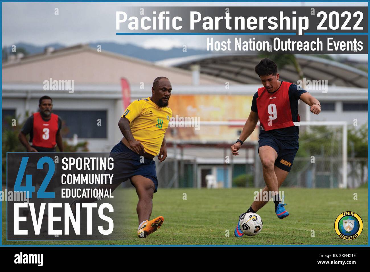 Graphic highlighting host nation outreach events conducted during ...