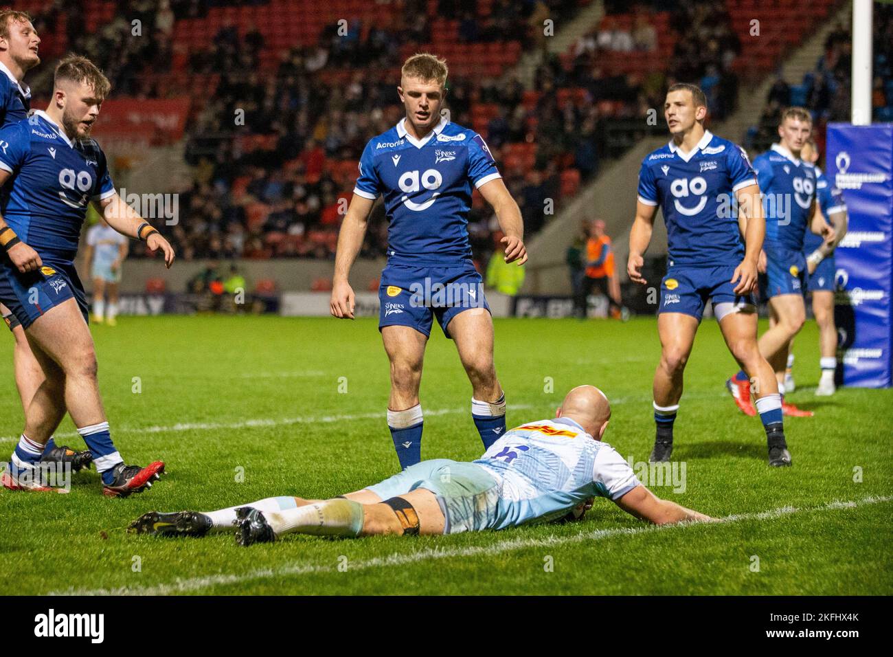 18th November 2022; AJ Bell Stadium, Salford, Lancashire, England ...