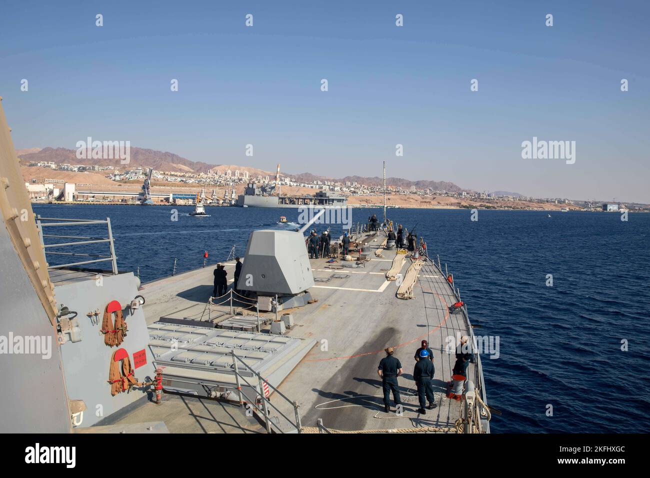 220917-N-EH998-1030 EILAT, Israel (Sept. 17, 2022) Guided-missile ...