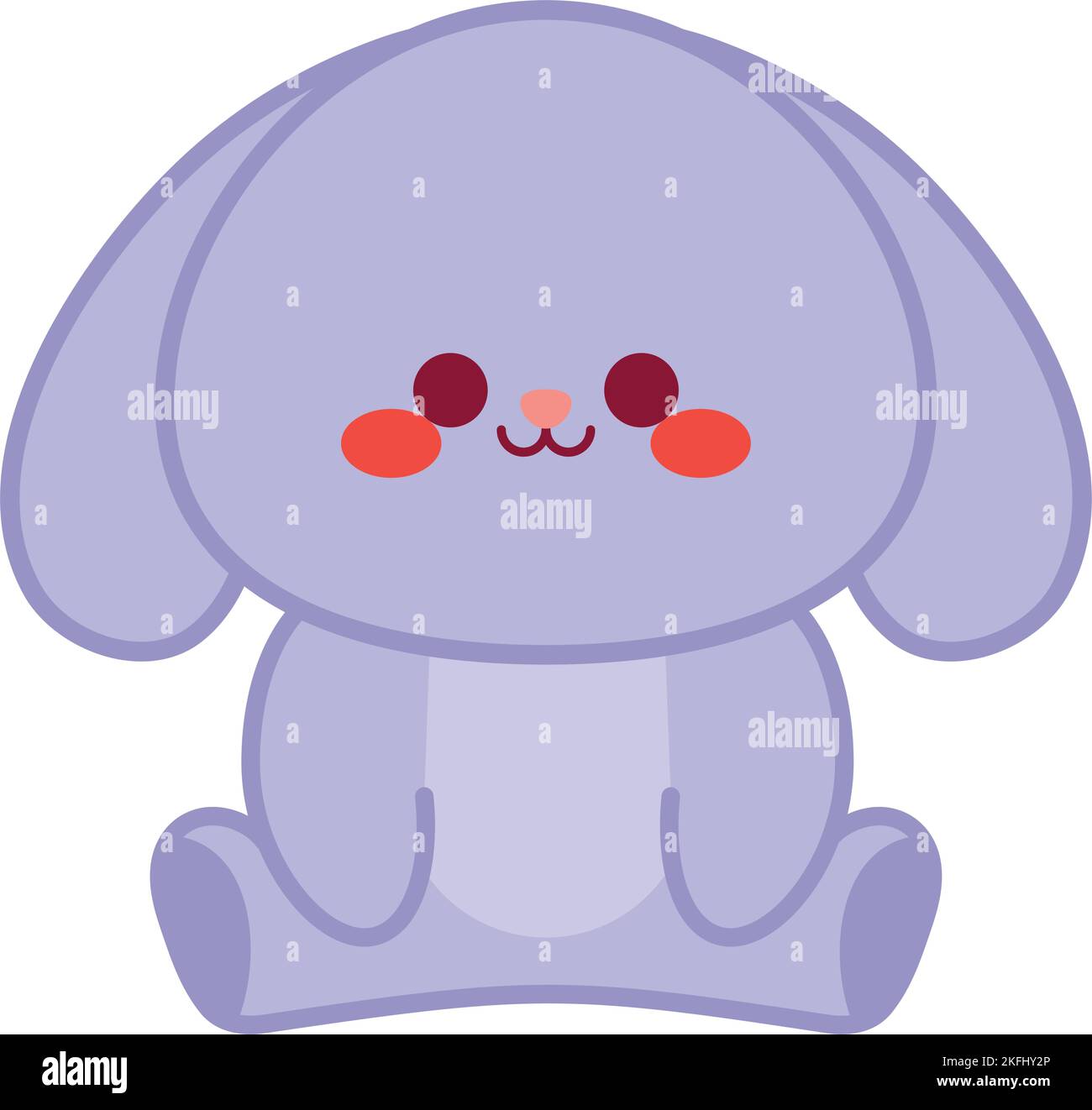 kawaii rabbit design Stock Vector Image & Art - Alamy
