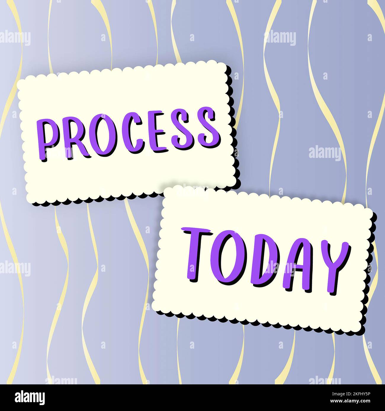 Conceptual display Process, Business concept series of progressive ...