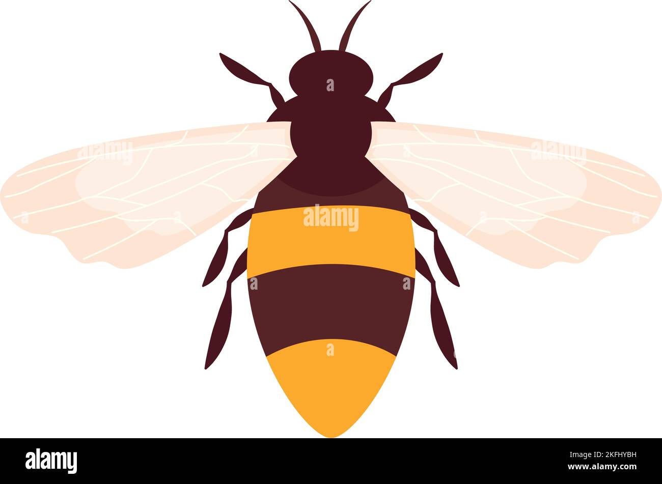 colored bee design Stock Vector Image & Art - Alamy