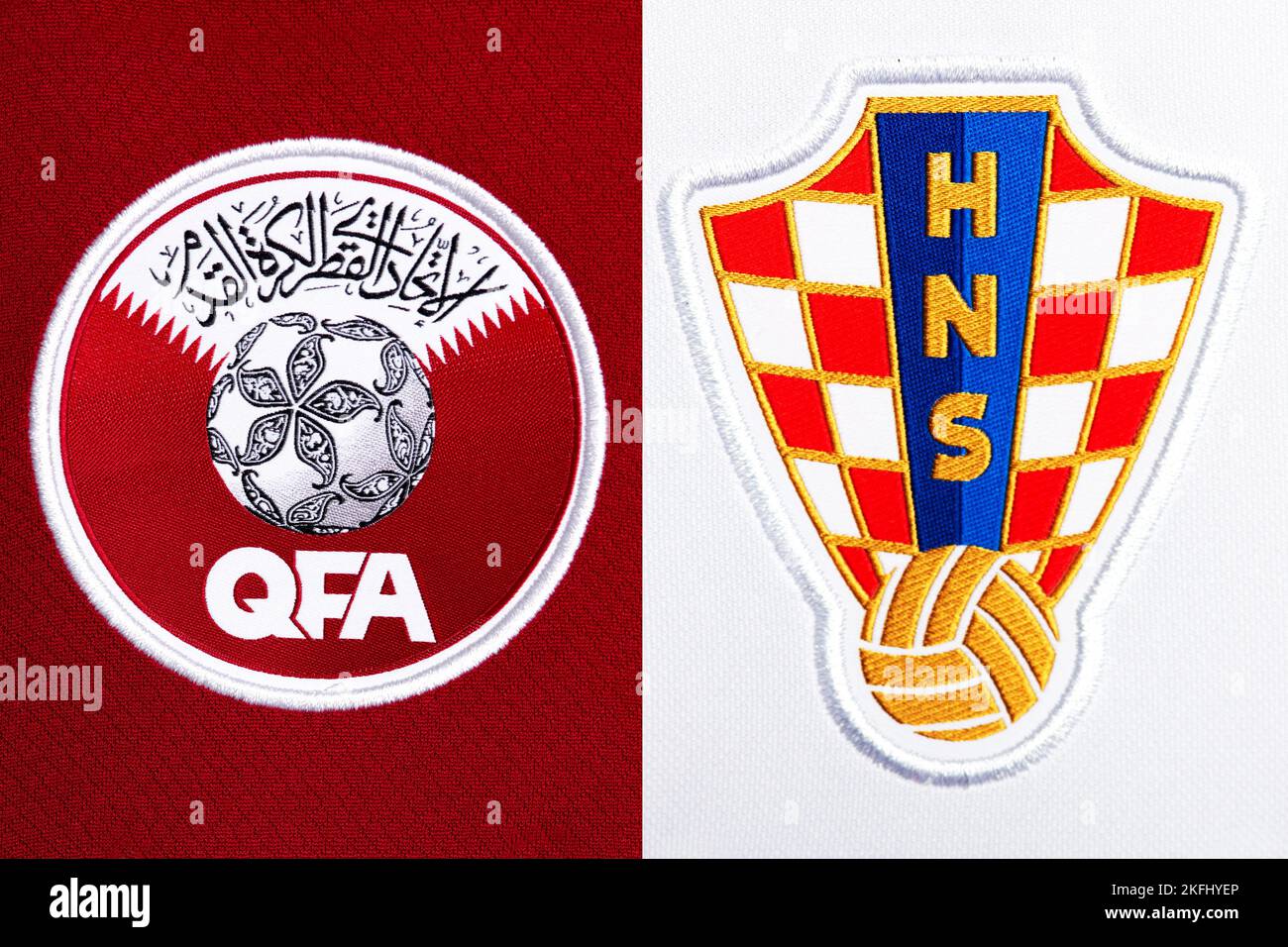 Croatia team football hi-res stock photography and images - Alamy