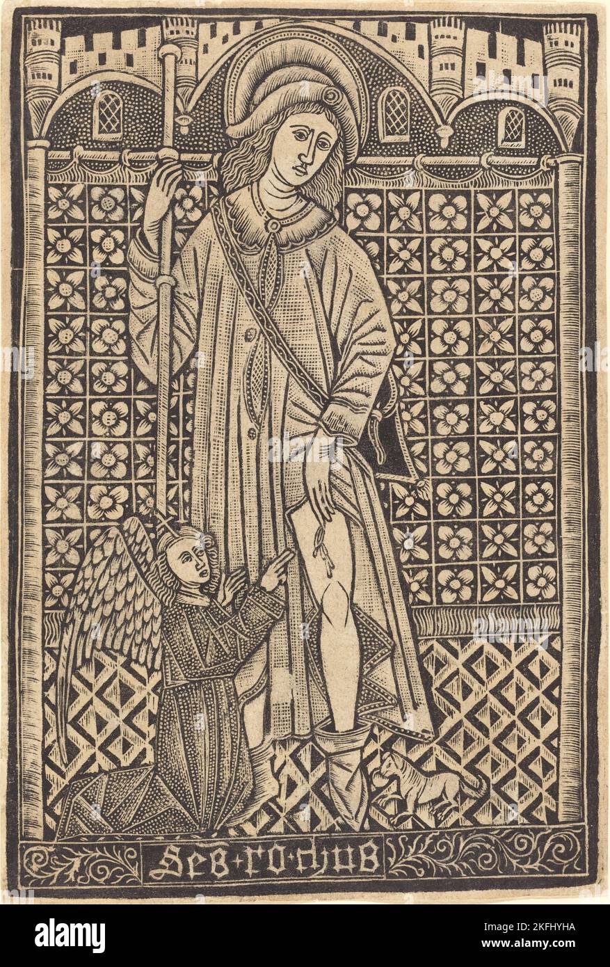 Saint Roche, 1480 or after Stock Photo - Alamy