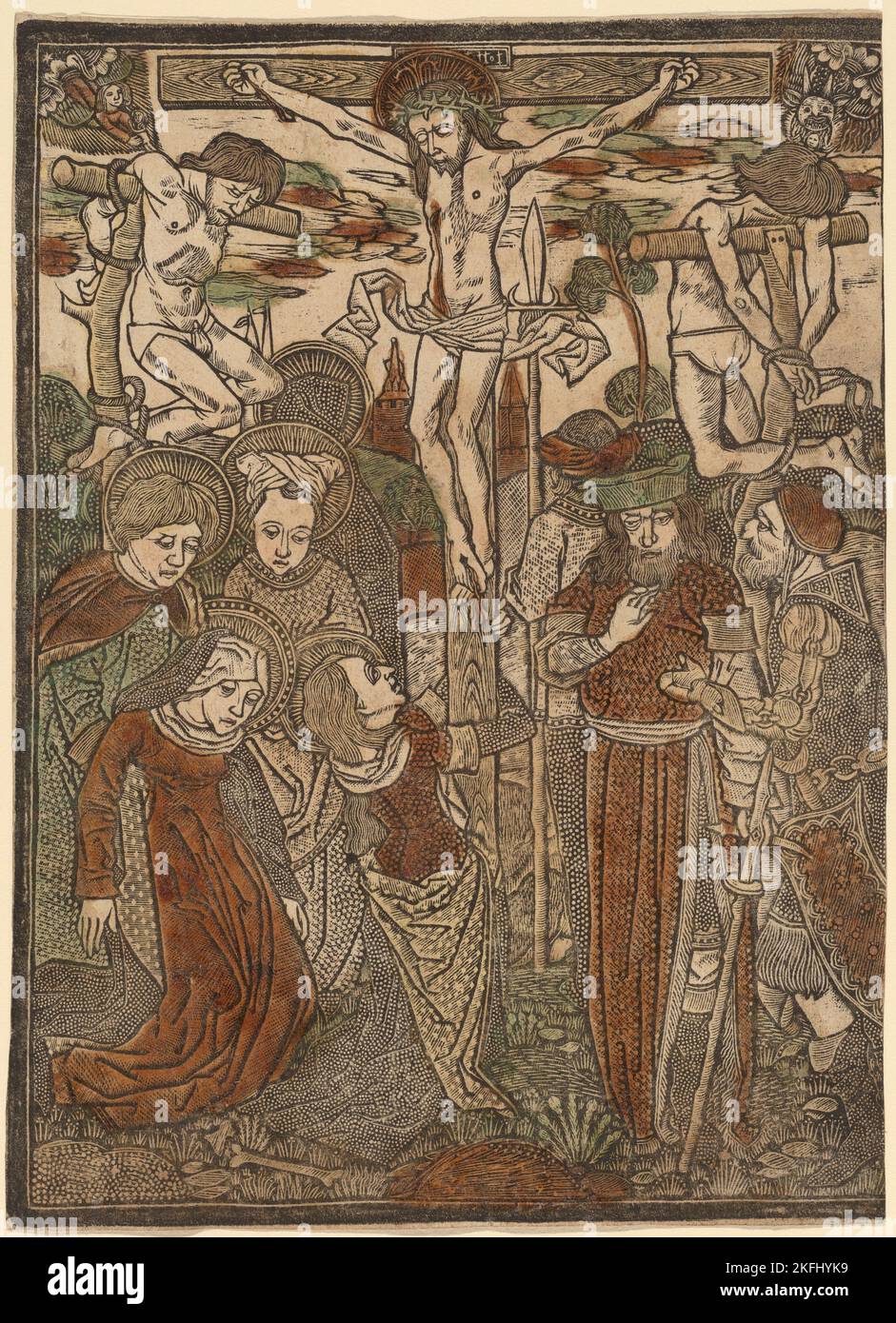The Crucifixion, c. 1480 Stock Photo - Alamy