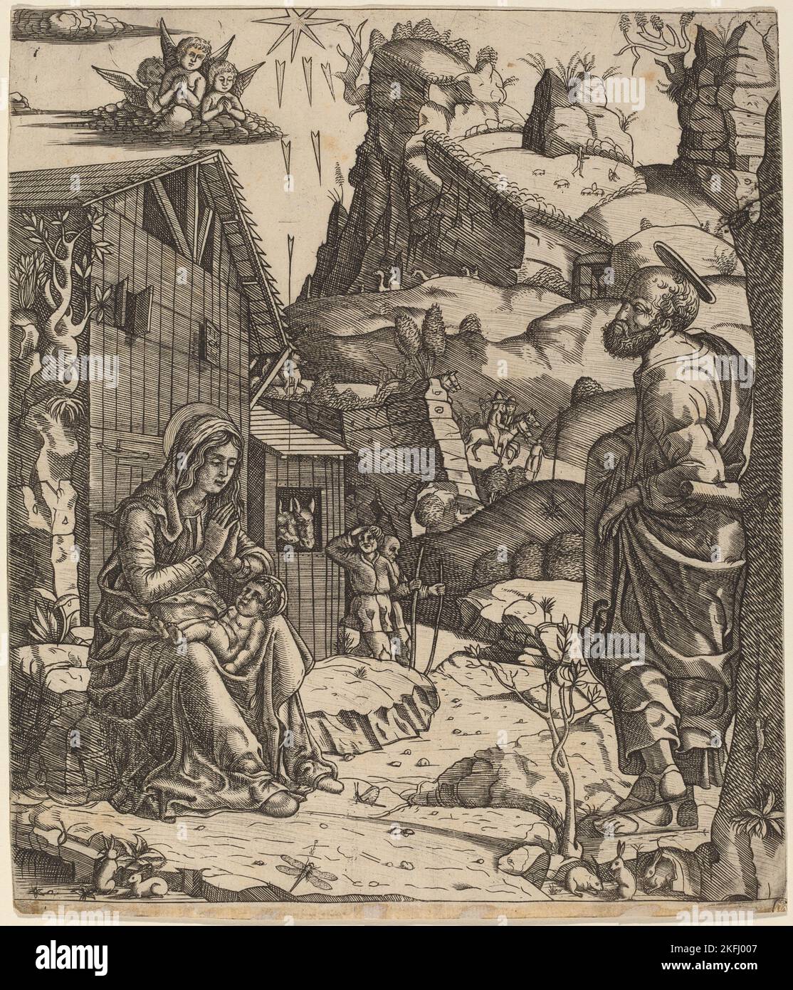 The Nativity, c. 1500/1510 Stock Photo - Alamy