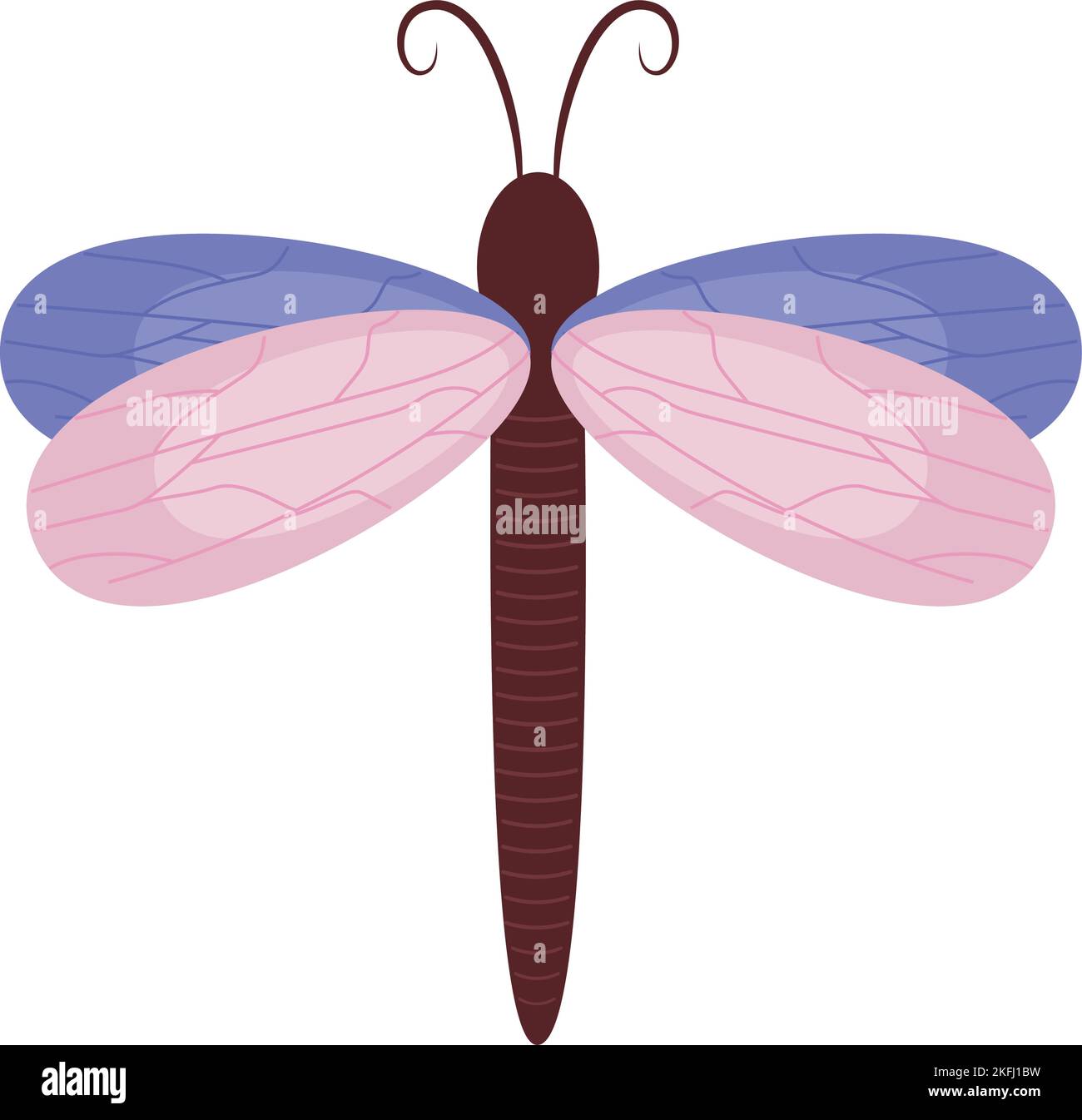 colored dragonfly design Stock Vector Image & Art - Alamy