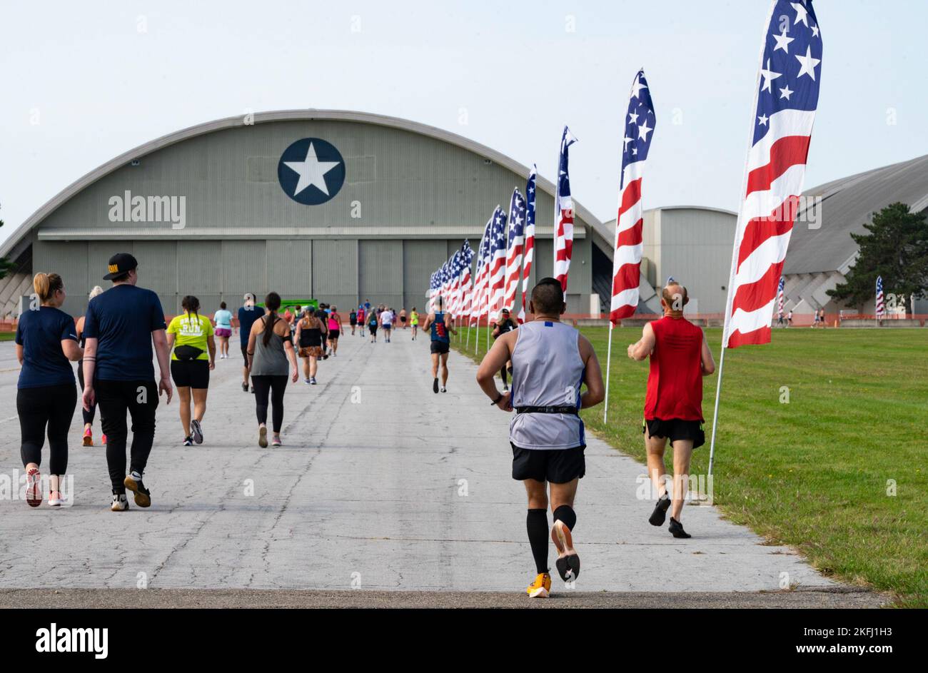 Runners participate in the 2022 Air Force Marathon at Wright-Patterson ...