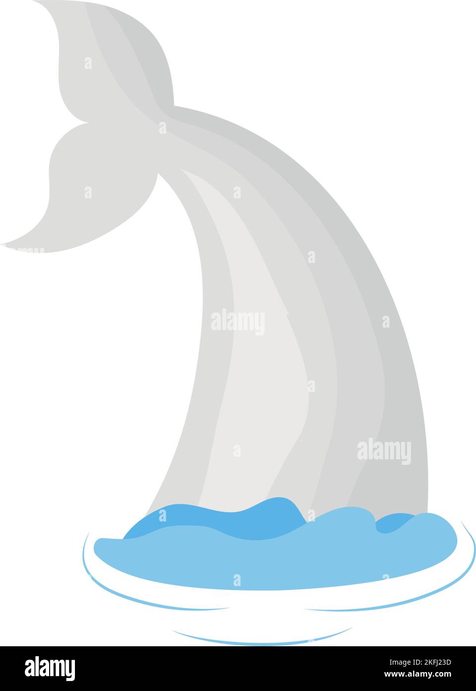 beluga tail design Stock Vector Image & Art - Alamy