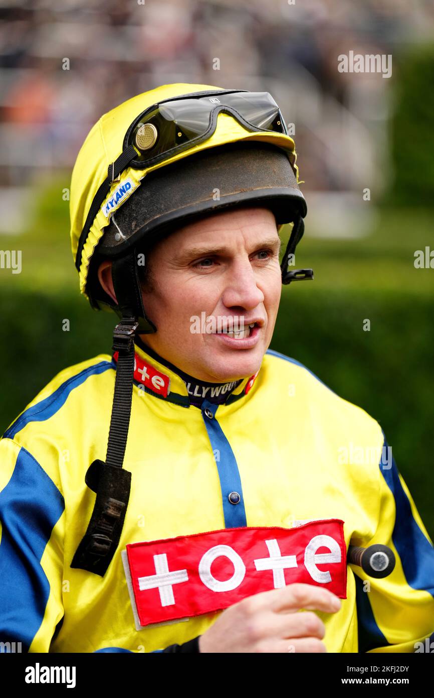 Jamie Moore, jockey on November Racing Weekend Friday at Ascot ...