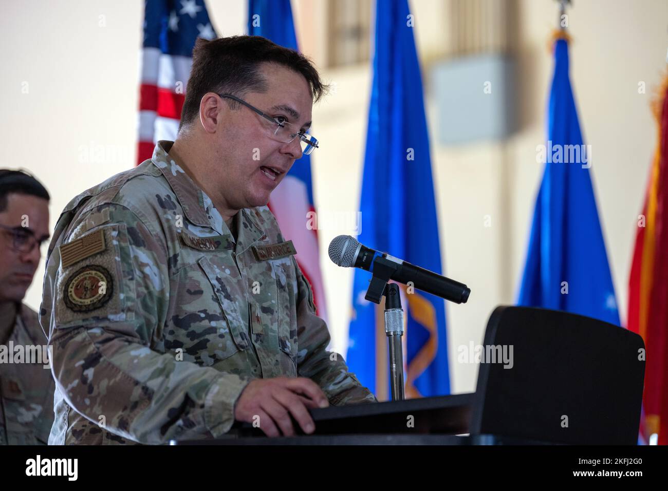 U.S. Air Force Brig. Gen. Travis Acheson, former assistant adjutant ...