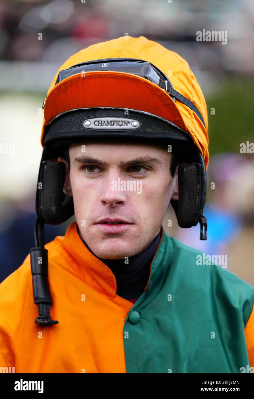 Hugh Nugent, jockey on November Racing Weekend Friday at Ascot ...