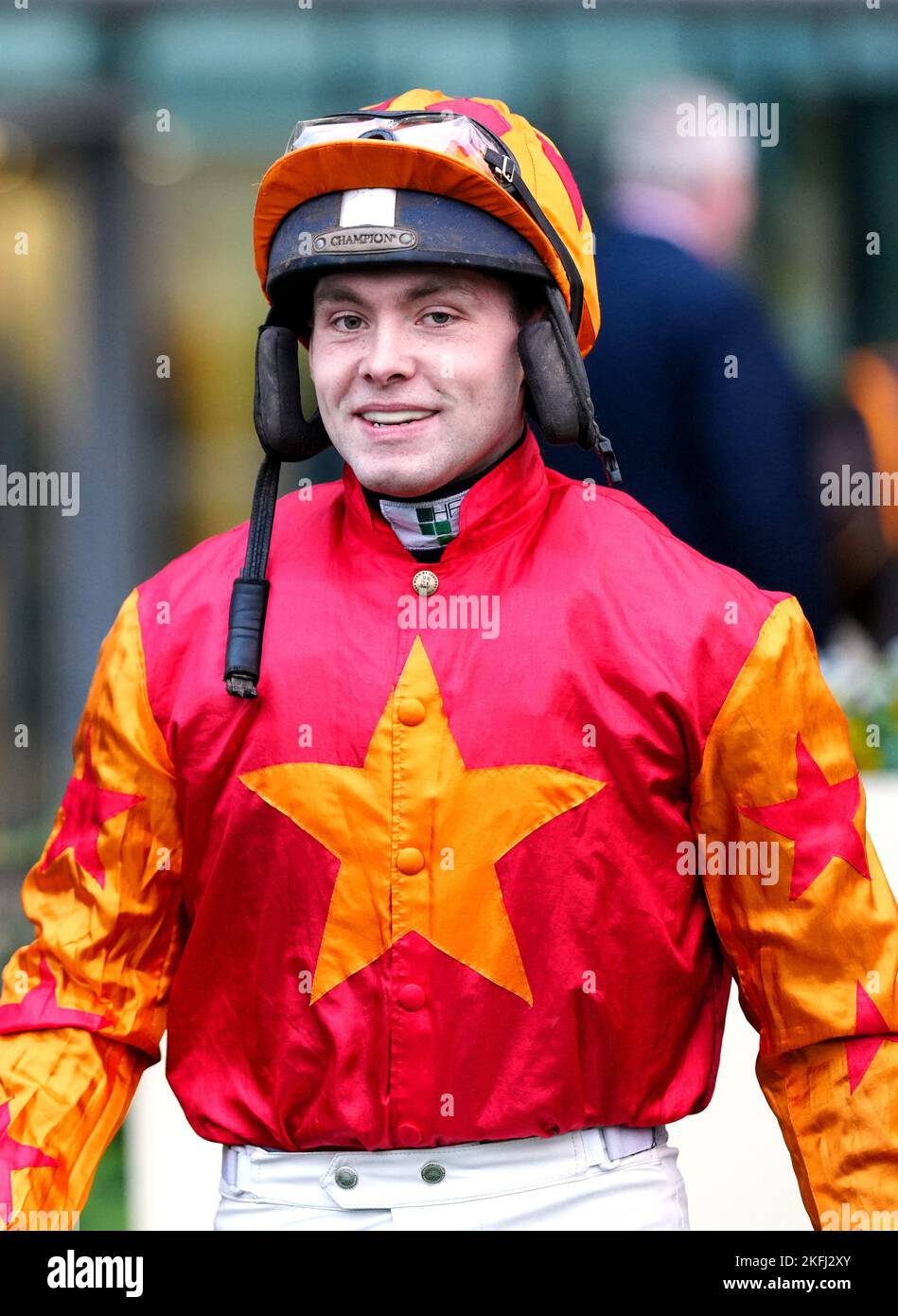 Jonjo O'Neill Jr, jockey on November Racing Weekend Friday at Ascot ...