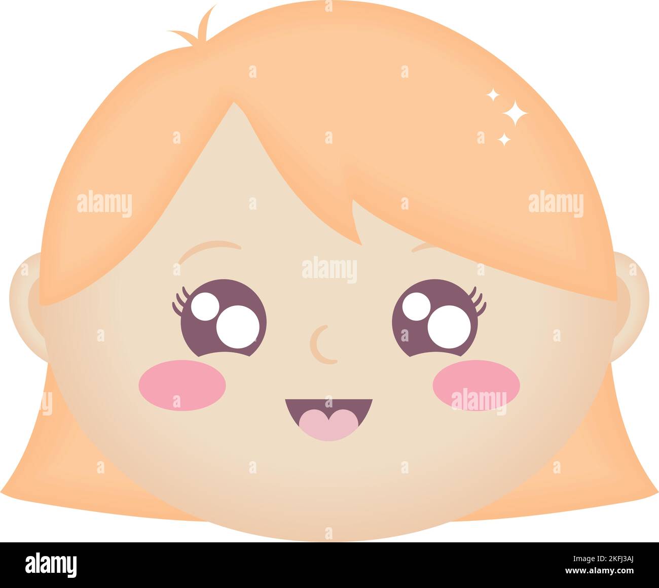 girl face design Stock Vector Image & Art - Alamy