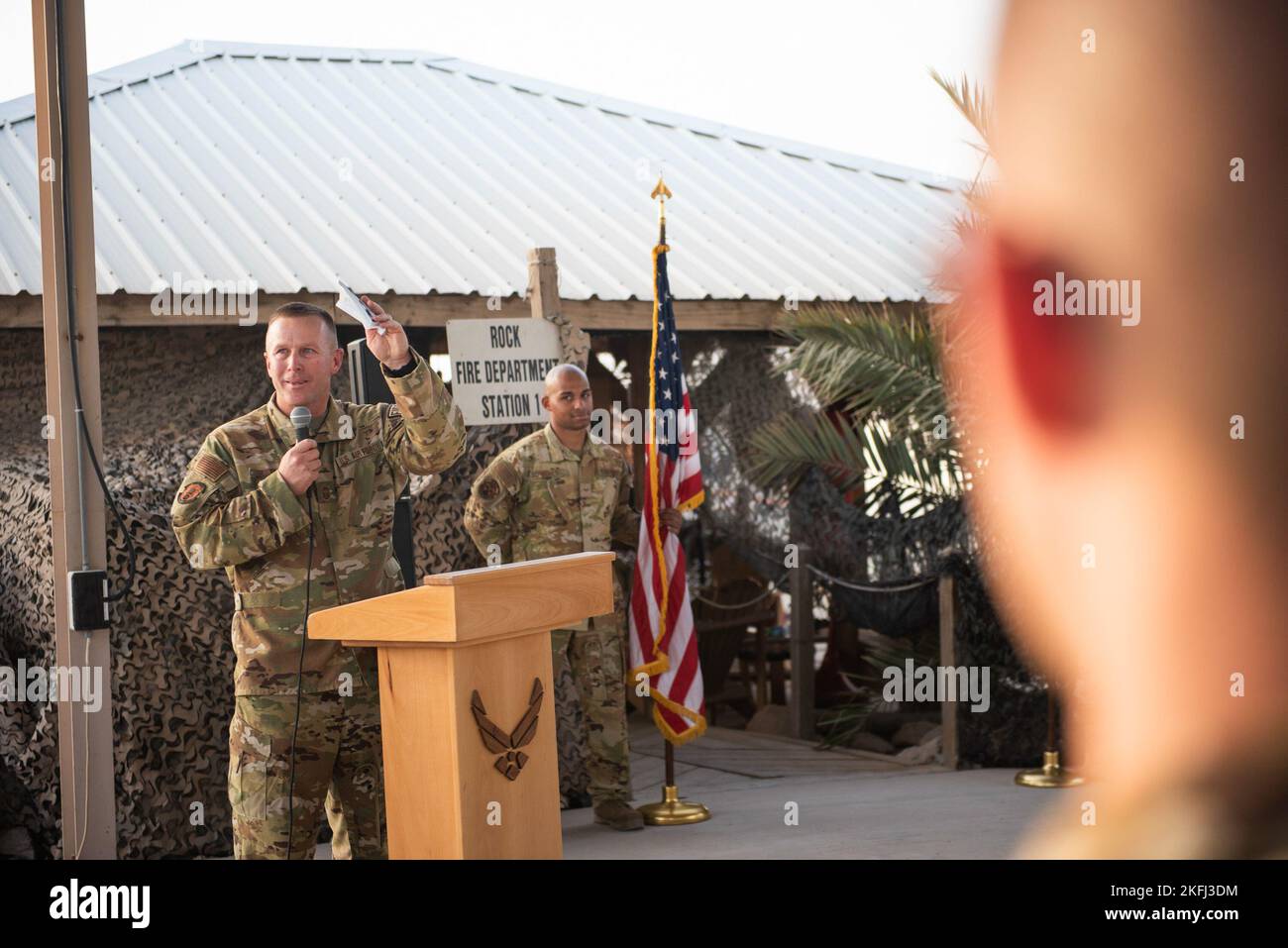 Chief Master Sgt. Jerry Ratliff, 386th Expeditionary Civil Engineer ...