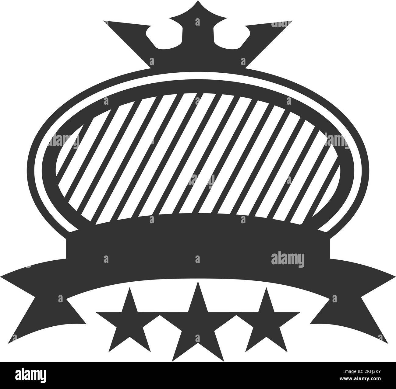 emblem blank template logo Icon Illustration Brand Identity Stock ...