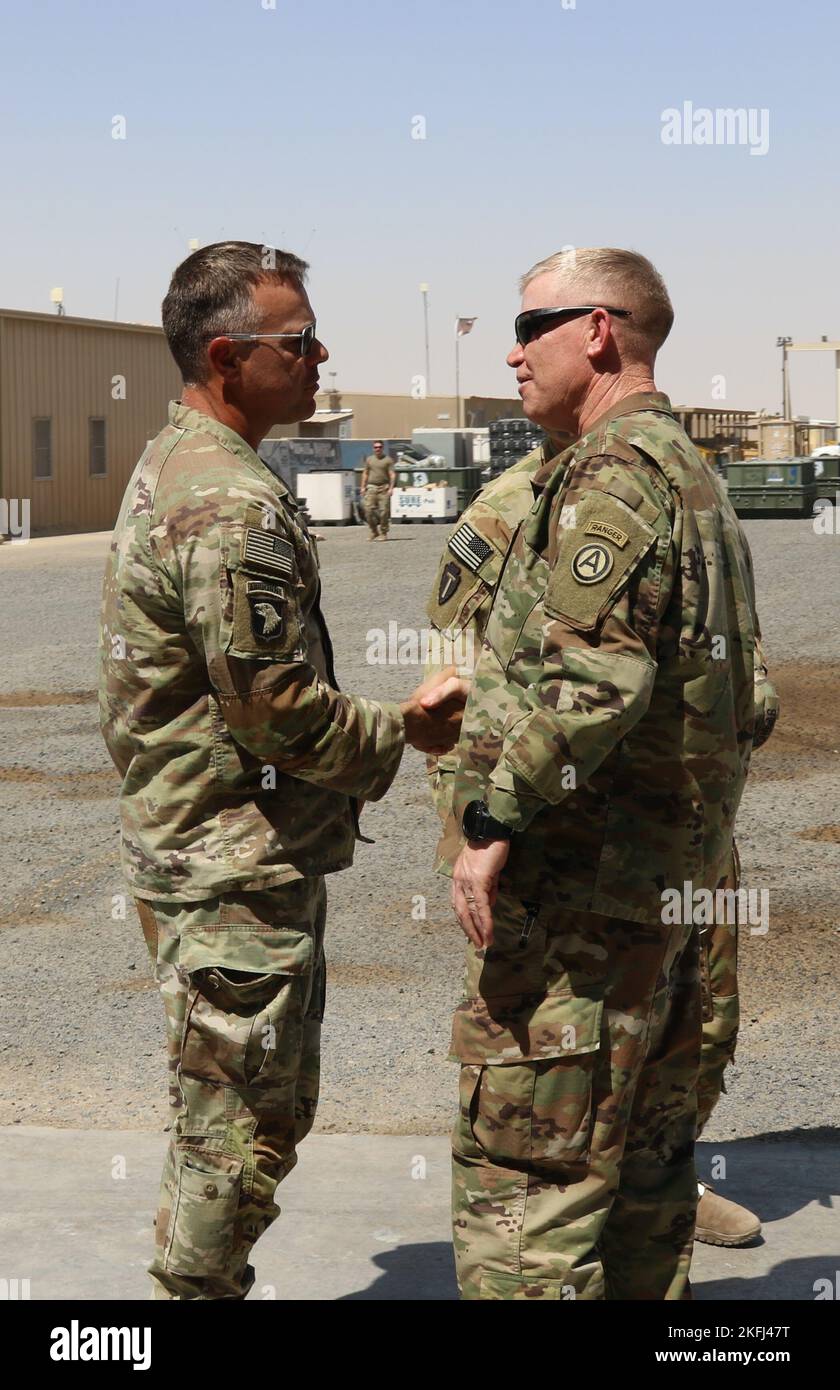 U.S. Army Lt. Gen. Patrick D. Frank, commanding general of U.S. Army ...