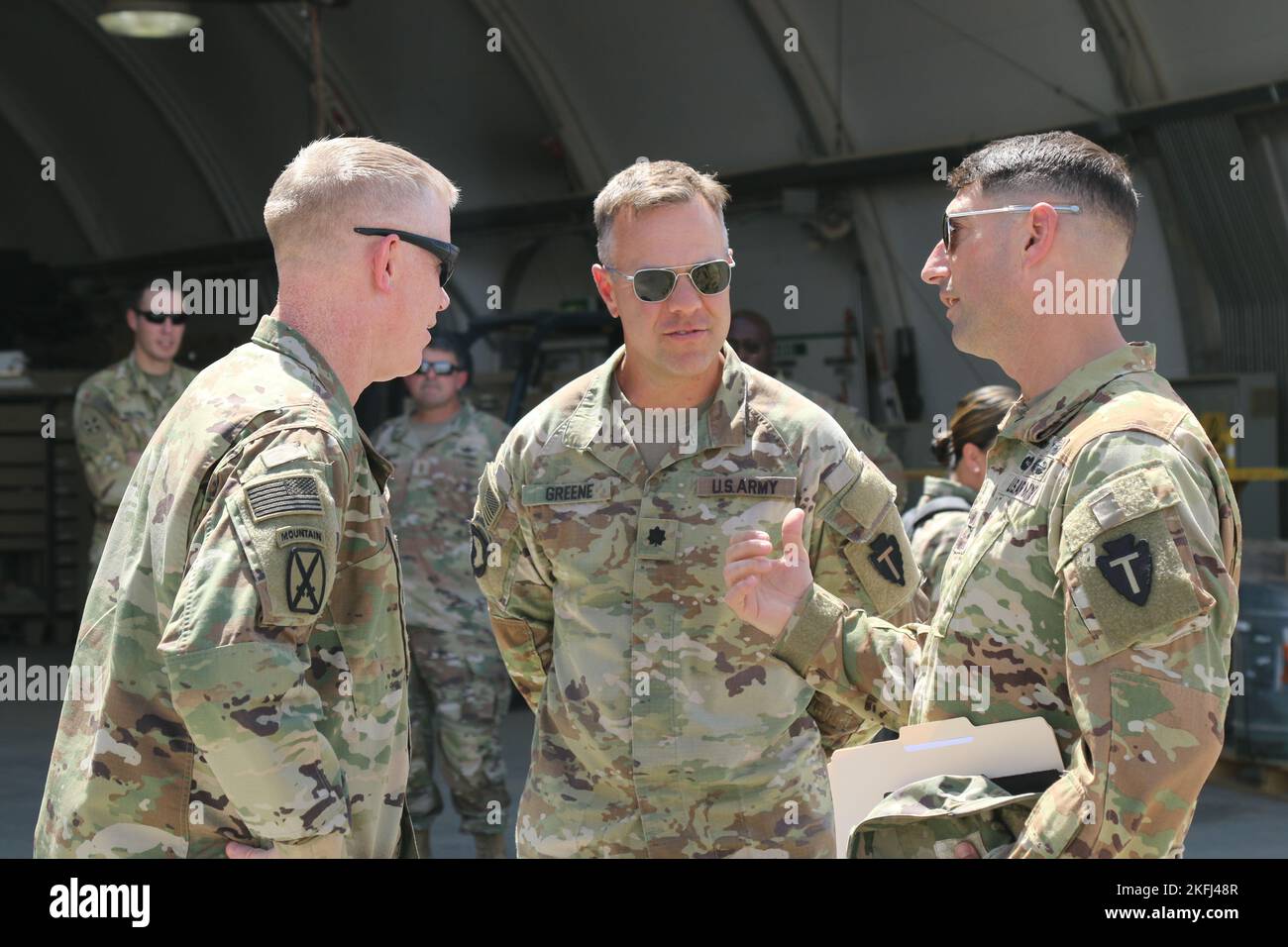 U.S. Army Lt. Gen. Patrick D. Frank, commanding general of U.S. Army ...