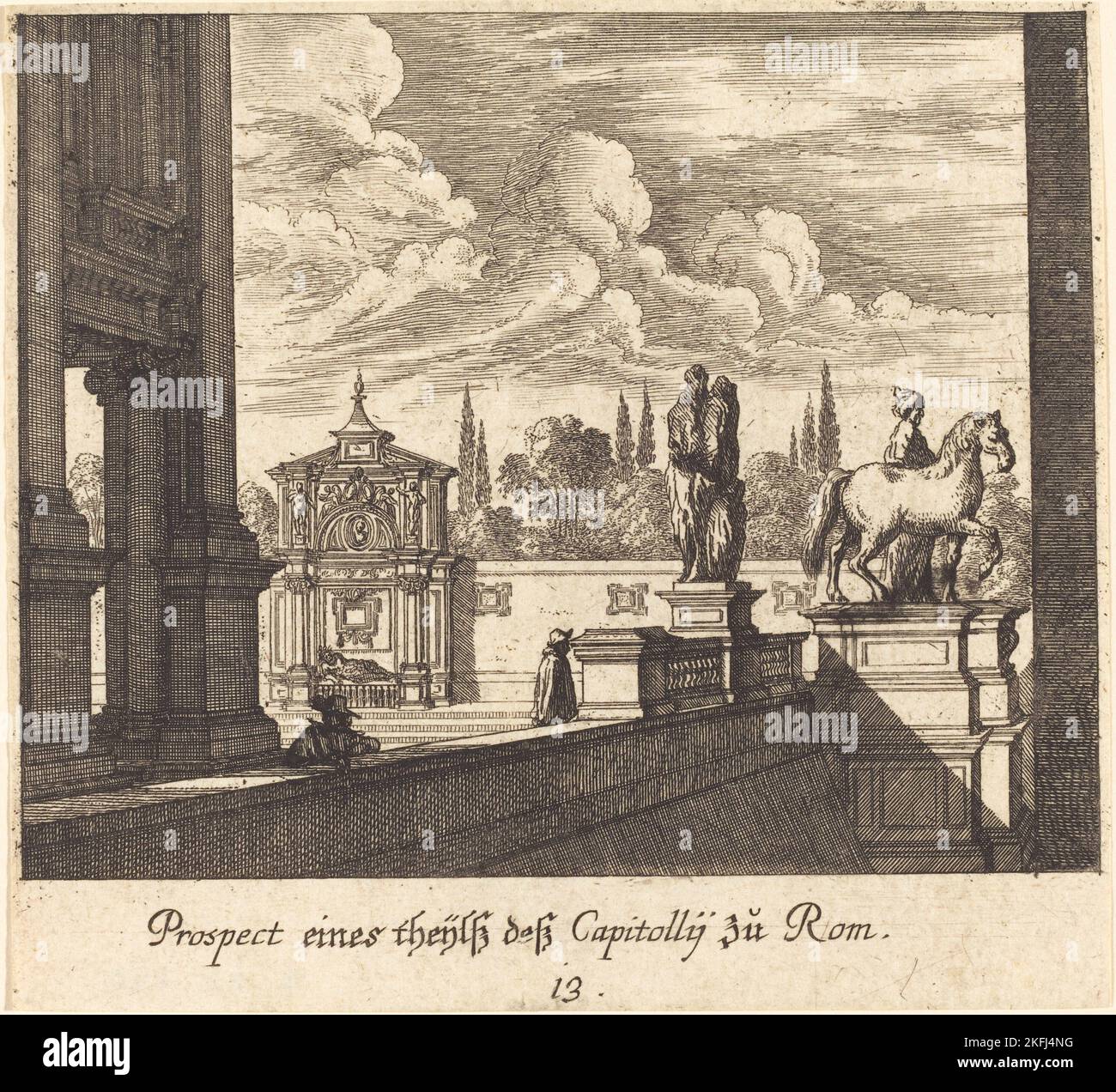 1681 rome hi-res stock photography and images - Alamy