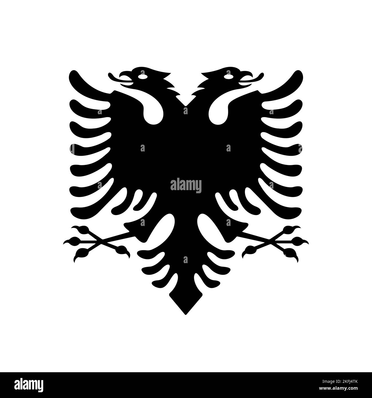 Headed eagle Black and White Stock Photos & Images - Alamy