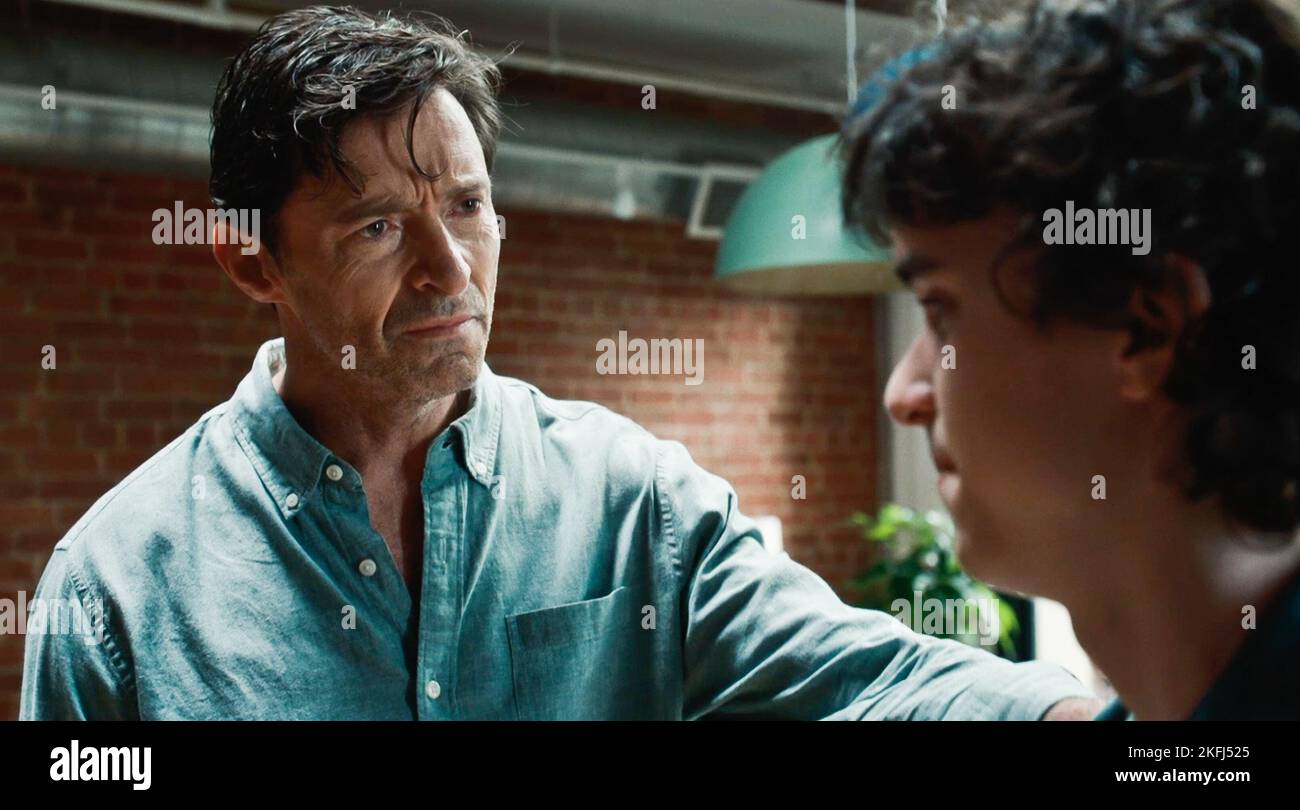 USA. Zen McGrath and Hugh Jackman in the (C)Cross City Films new film ...