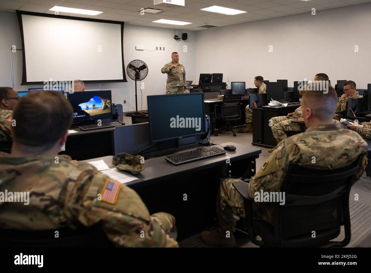 U.S. Army Sgt. 1st Class Steven Carpenter, a human resources specialist ...