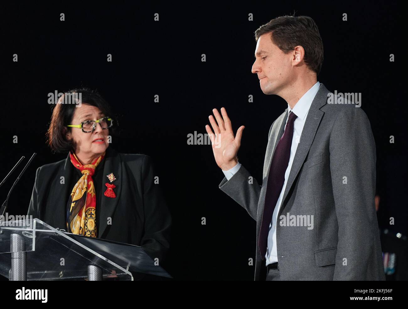 B.C. Premier David Eby is sworn in as the province's 37th premier by Lt ...