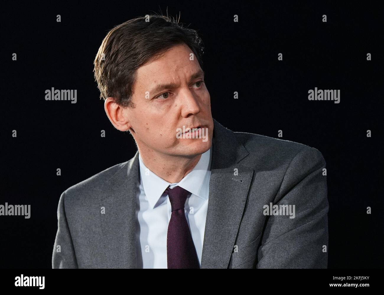 B.C. Premier David Eby speaks after being sworn in as the province's ...
