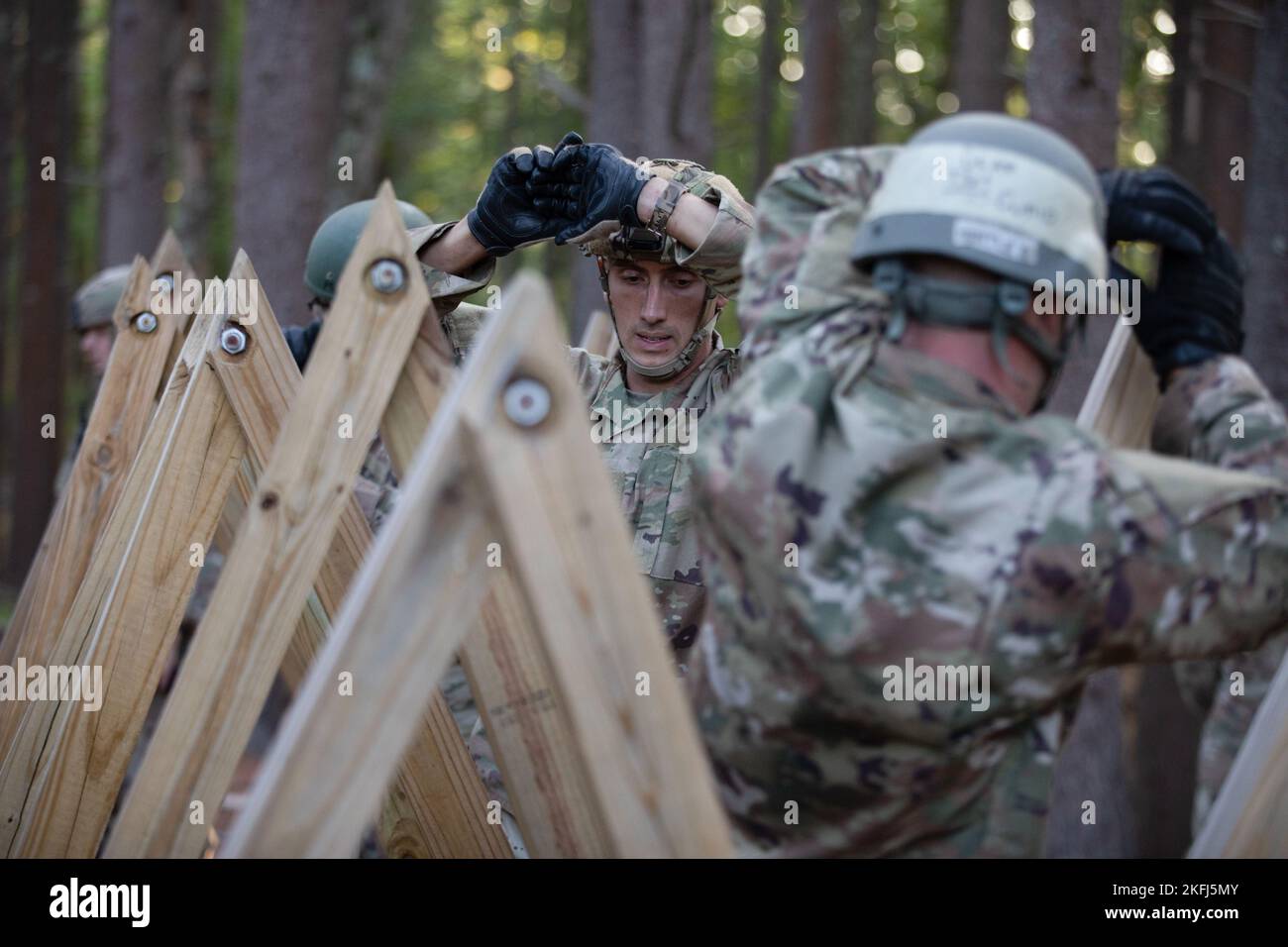 Staff Sgt. Jacob Kelly, a member of 157th Security Forces Squadron ...