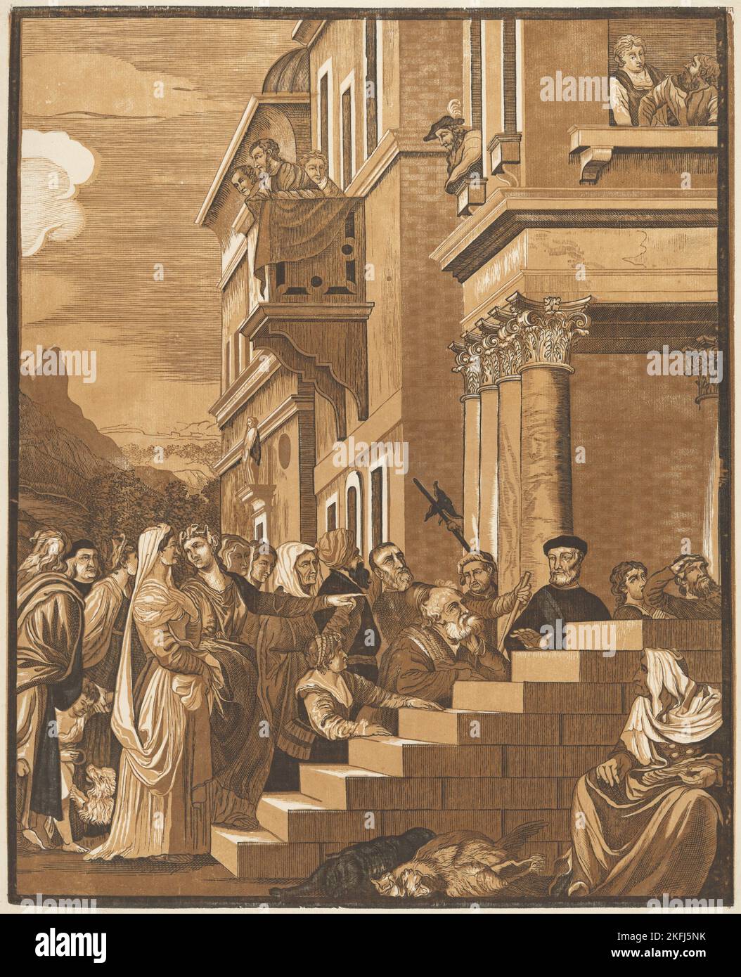 Presentation of the Virgin in the Temple (Center Panel), 1742 Stock Photo - Alamy