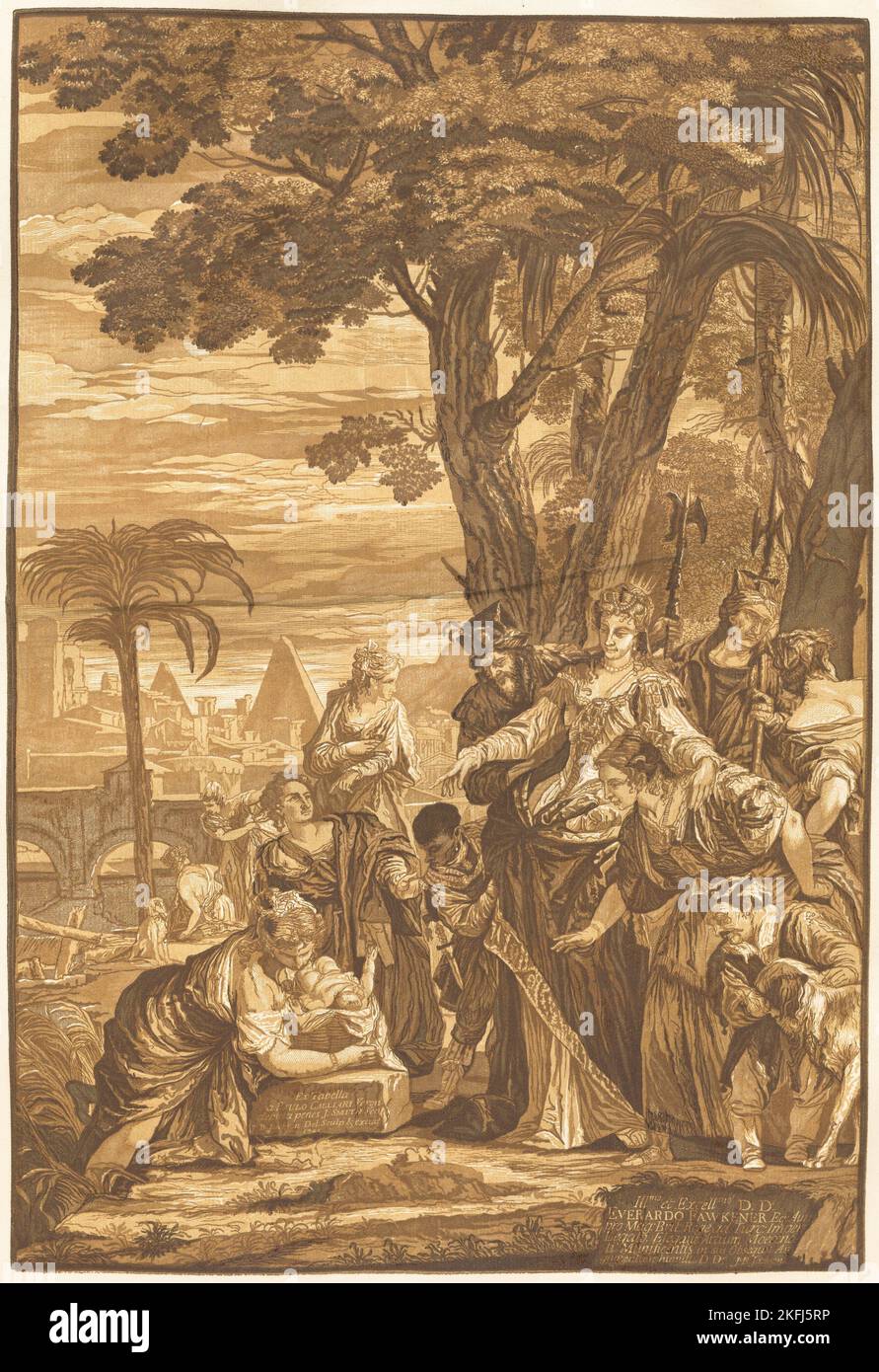 Moses in the bullrushes finding of moses hi-res stock photography and ...
