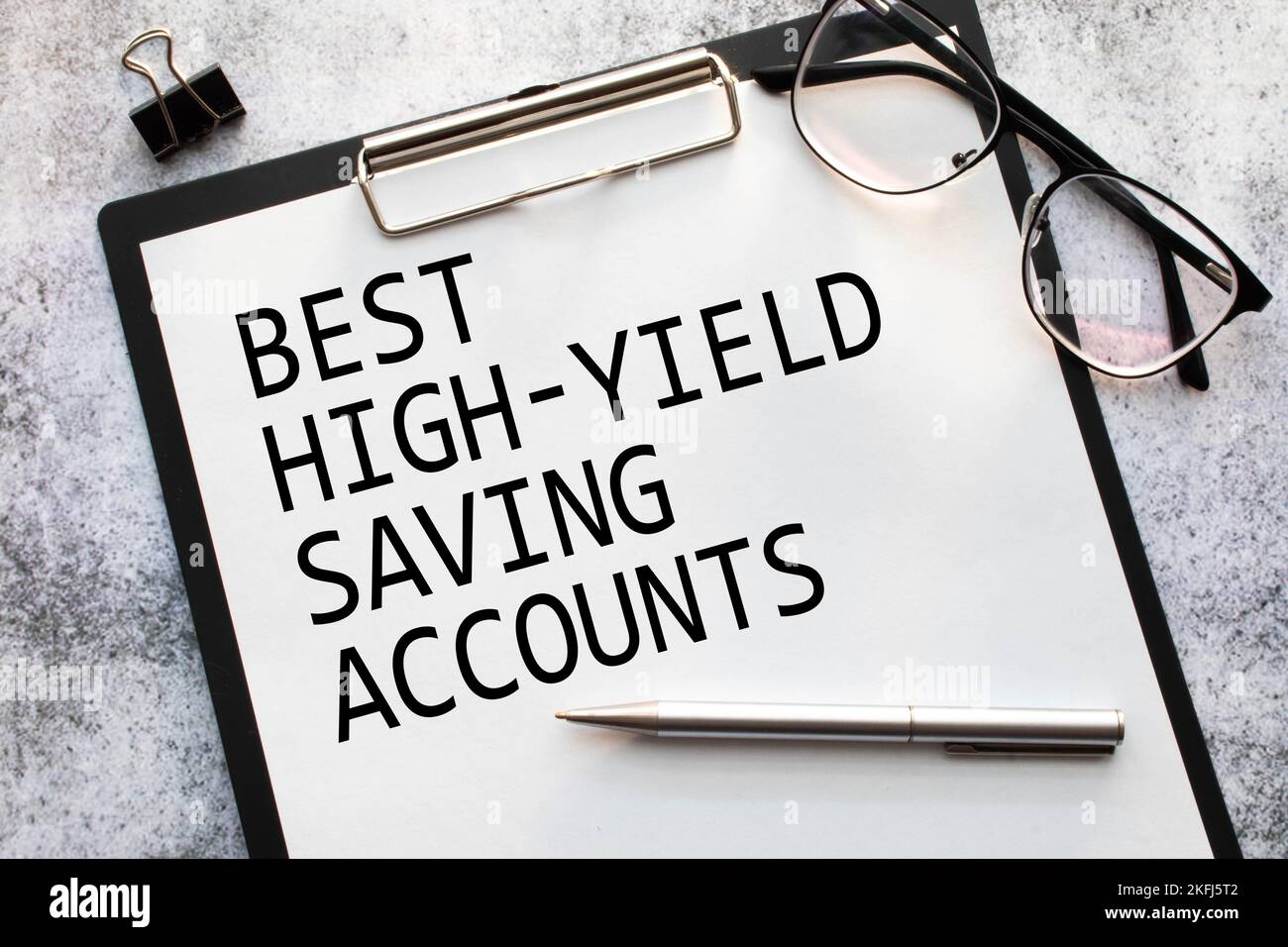 Best high yield saving accounts hi-res stock photography and images - Alamy