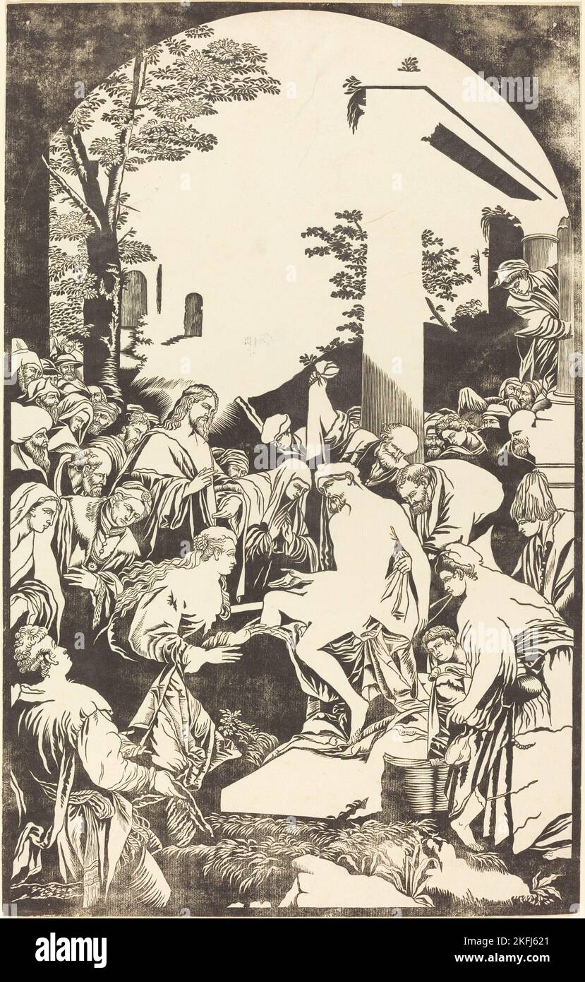 The Raising of Lazarus, 1742 Stock Photo - Alamy