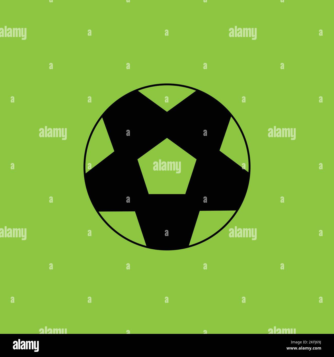 Yellow football ball Stock Vector Images - Alamy