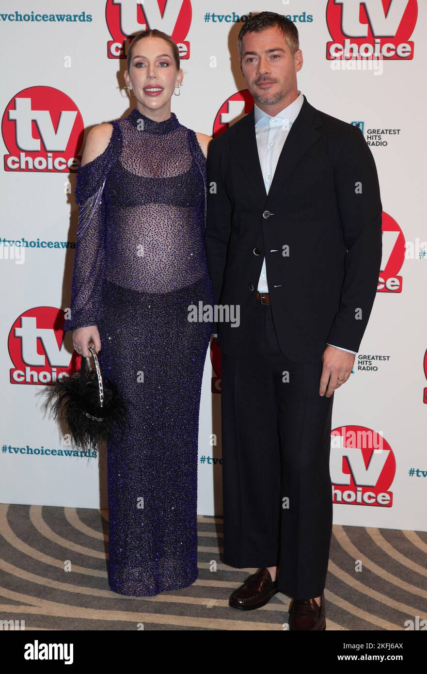 London, UK. Katherine Ryan and Bobby Kootstra at the TV Choice Awards ...