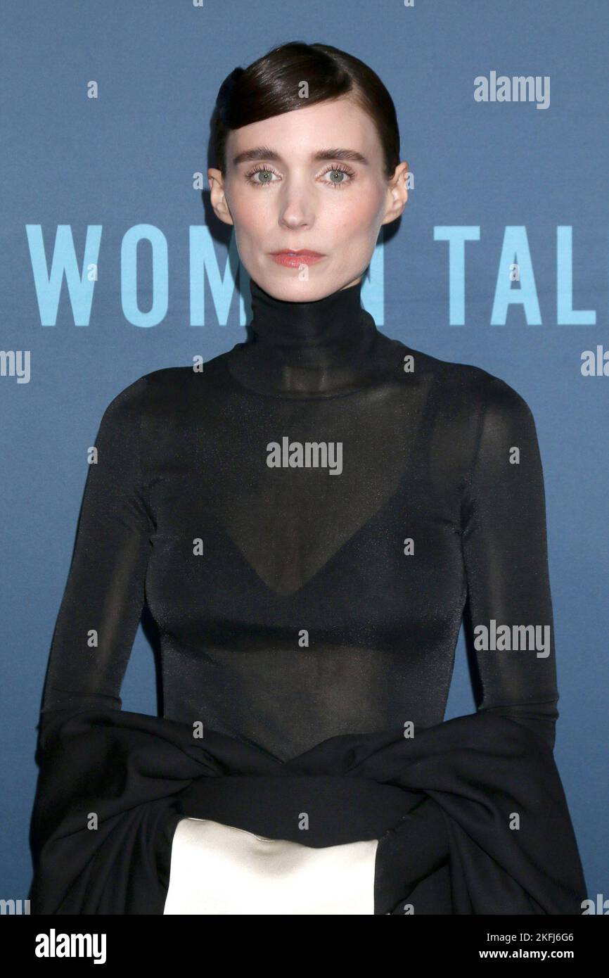 New York, NY, USA. 17th Nov, 2022. Rooney Mara at arrivals for WOMEN ...