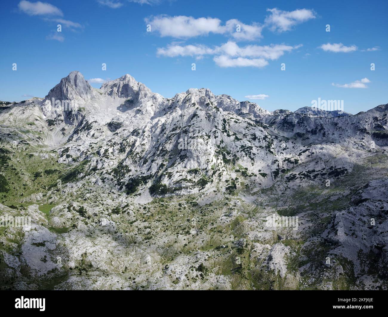 Cinematic aerial mountain landscape in hi-res stock photography and ...