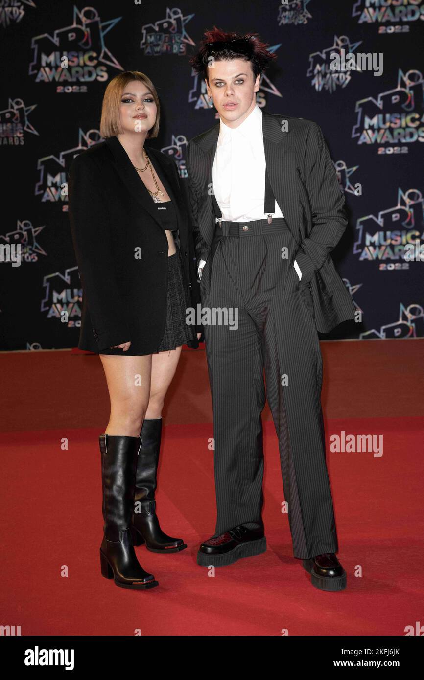 Louane and Dominic Richard Harrison known as Yungblud attend the 24th ...