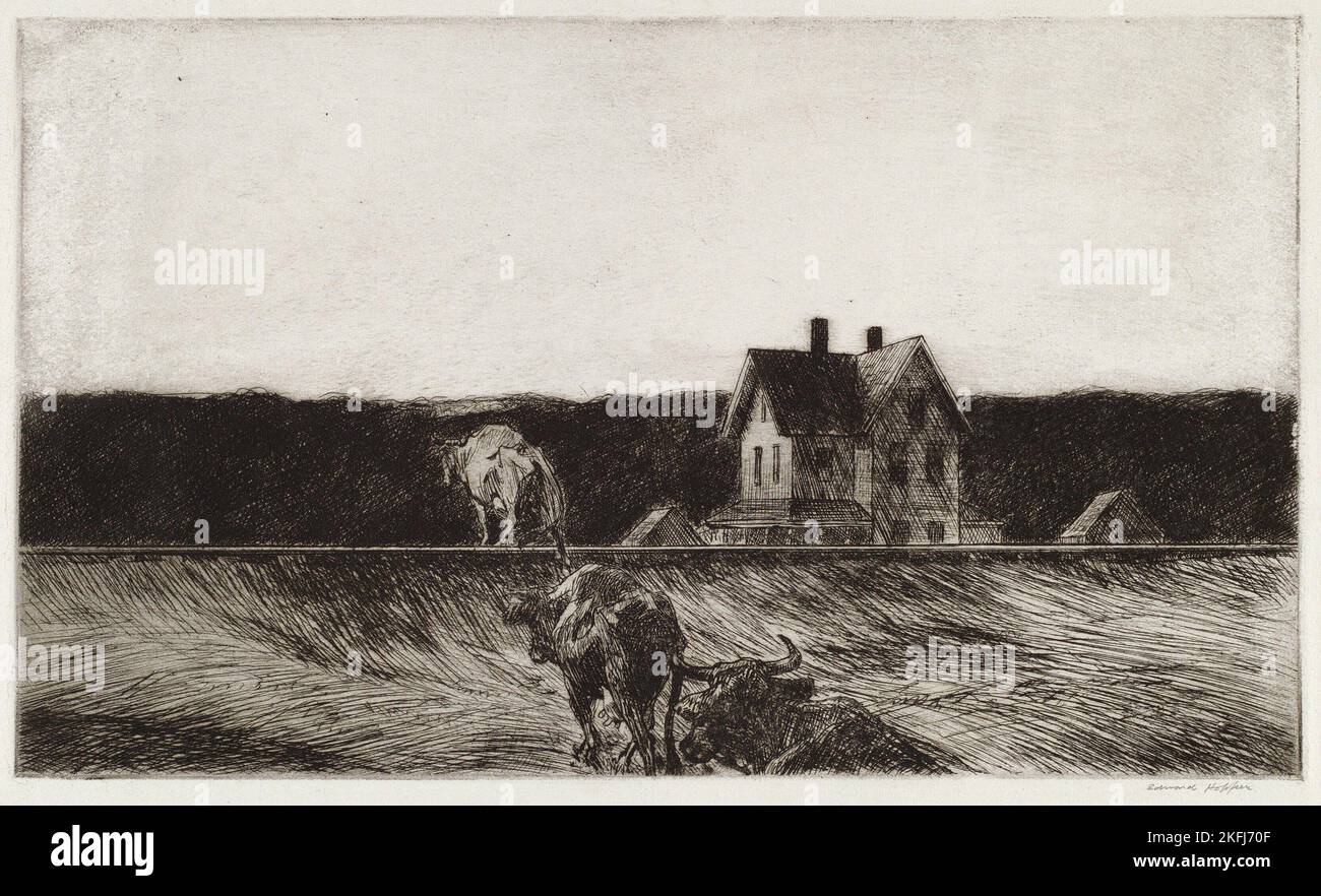 American Landscape, 1920 Stock Photo - Alamy