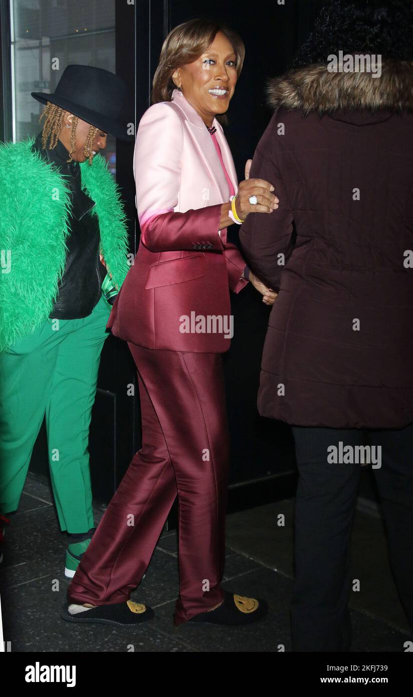 Good Morning America Cast -PICTURED: Robin Roberts -LOCATION: New York ...