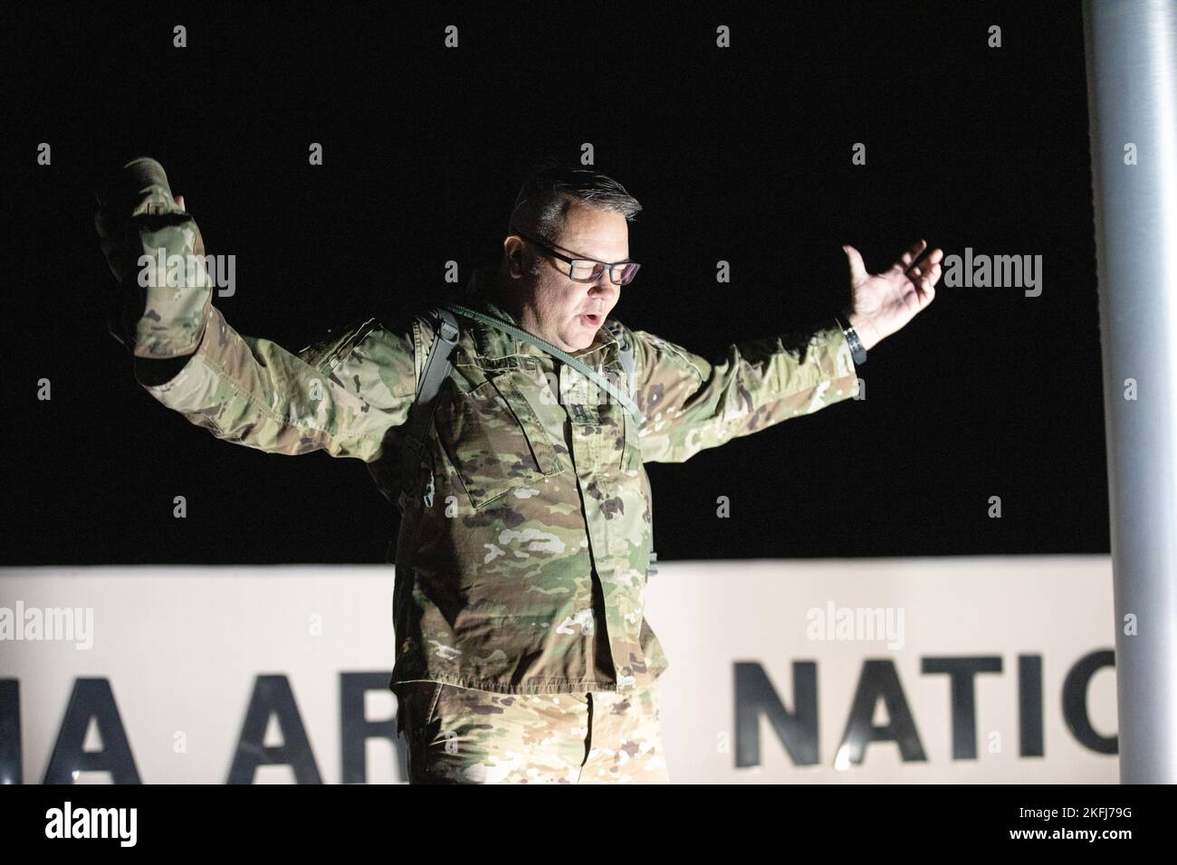 U.S. Army Reserve Capt. David Davis, a chaplain with Headquarters and ...
