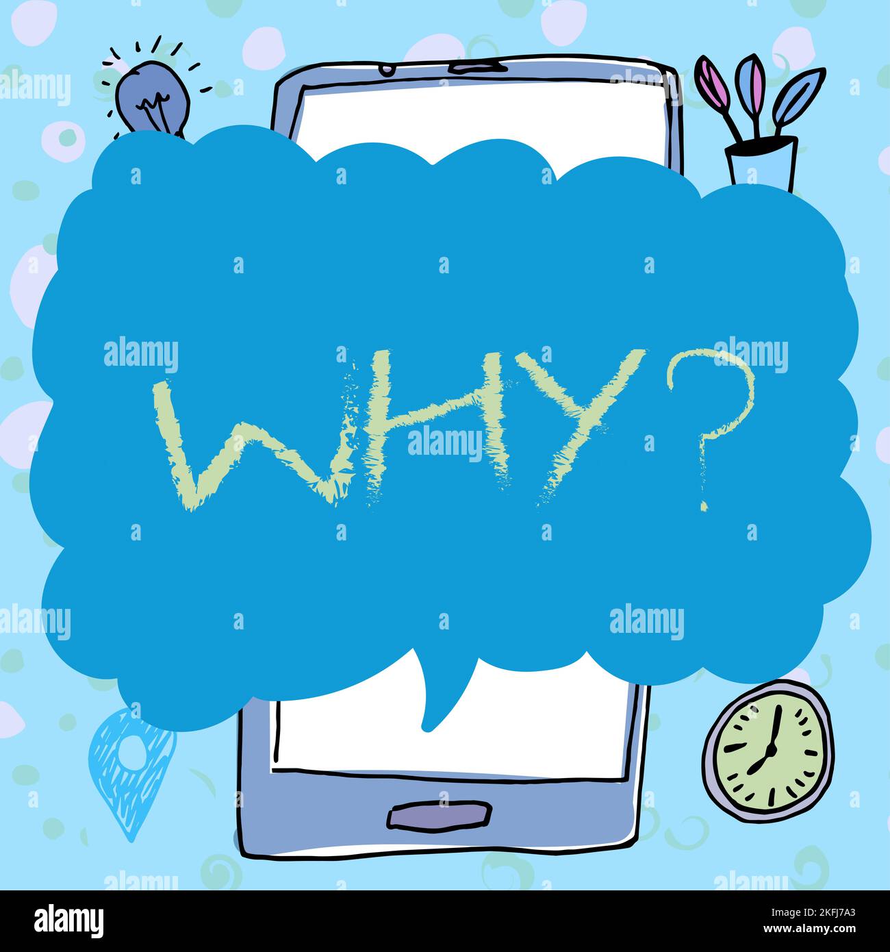 Hand writing sign Why. Business idea Asking for what reason and purpose ...