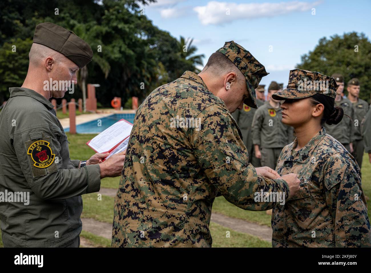 U.S. Marine Corps Sgt. Anthonette Nadene Bemet, with Marine Light ...