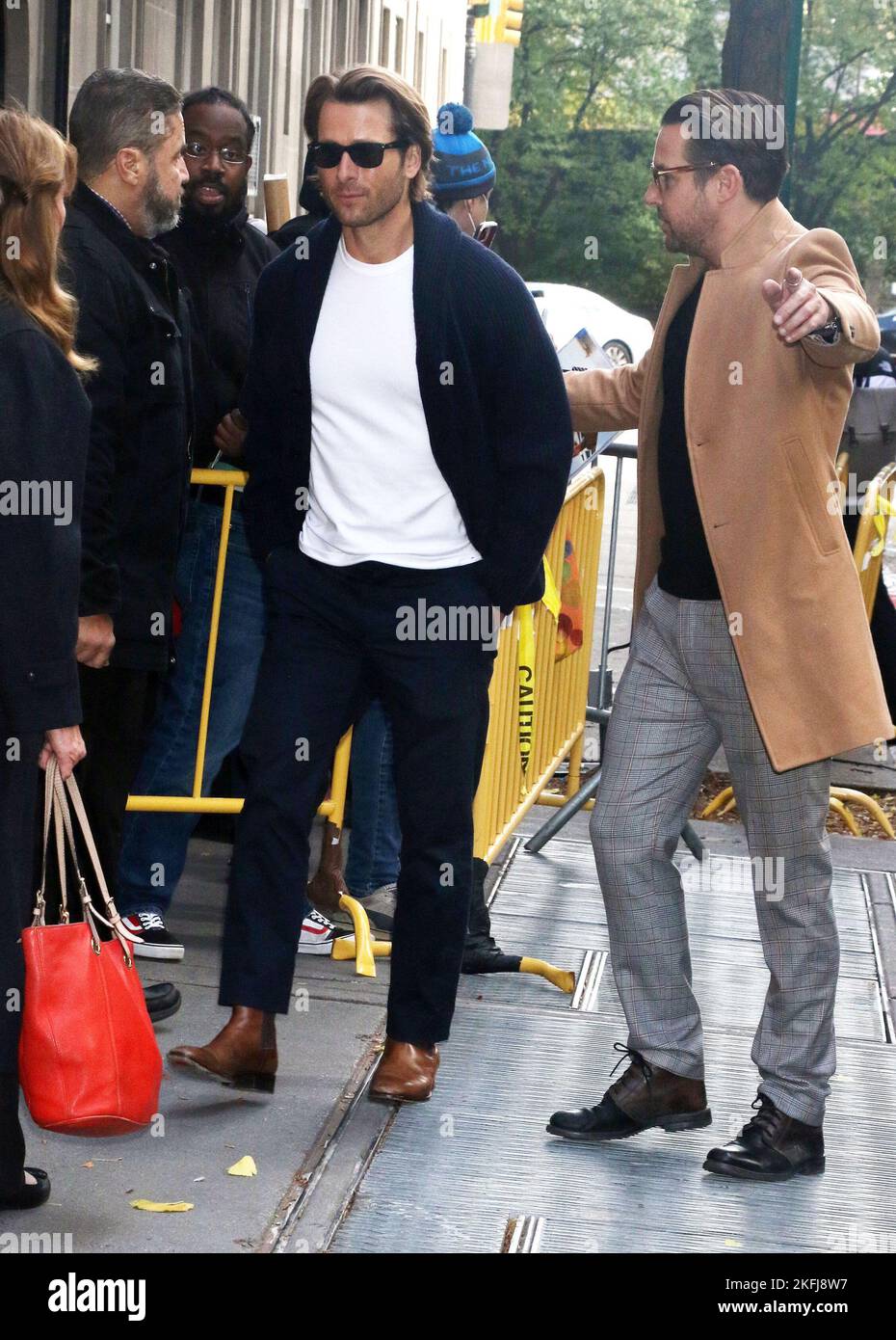 Celebrities At The 'Live with Kelly & Ryan' Show Studios -PICTURED: Glen Powell -LOCATION: New ...