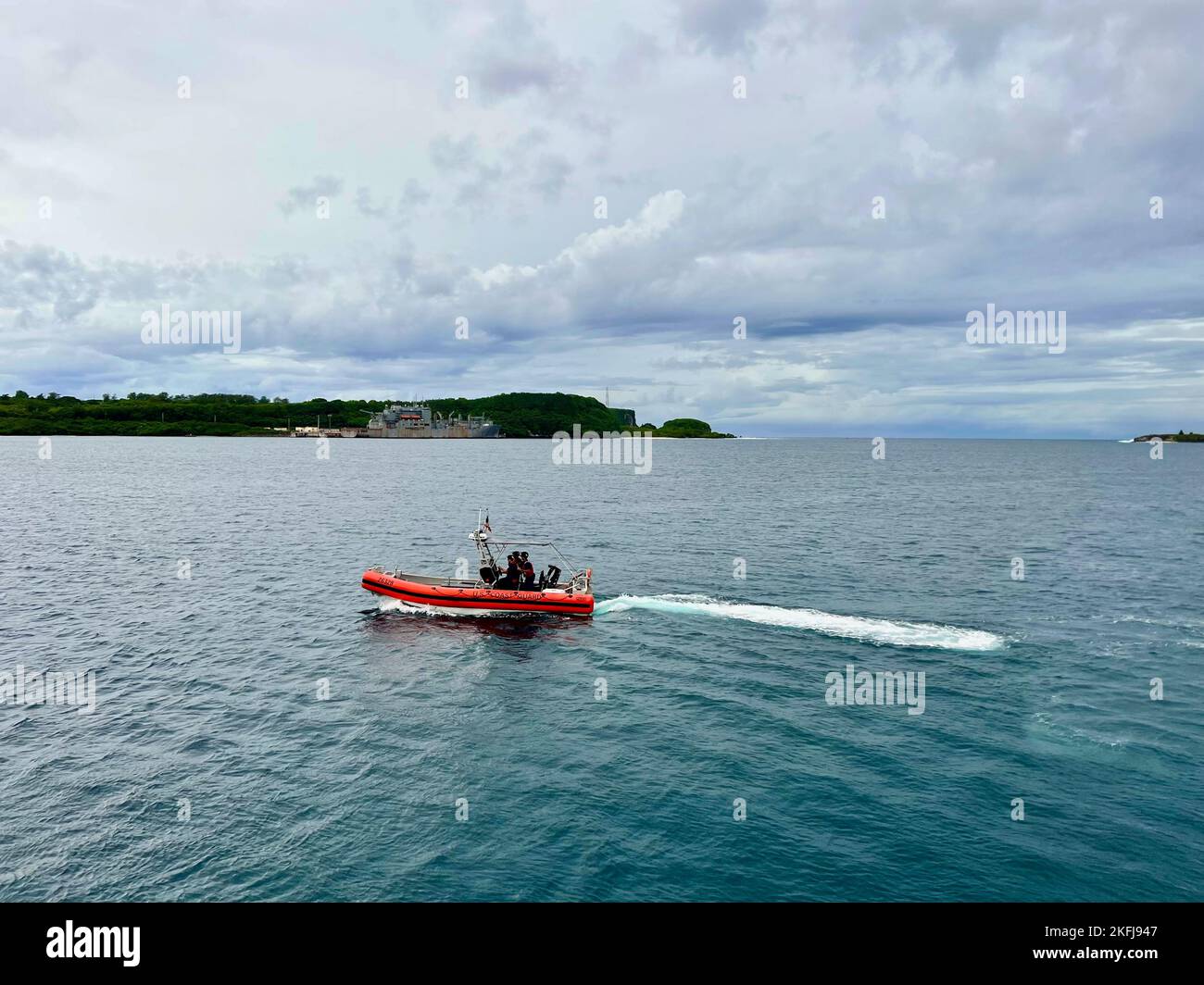 The Sentinel-class fast response cutter USCGC Oliver Henry (WPC 1140 ...