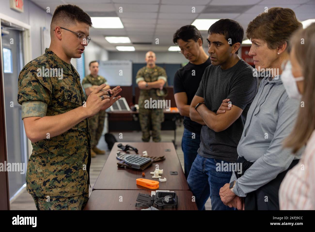 U.S. Marine Corps Cpl. Jonathan Ritter, an automotive maintenance ...