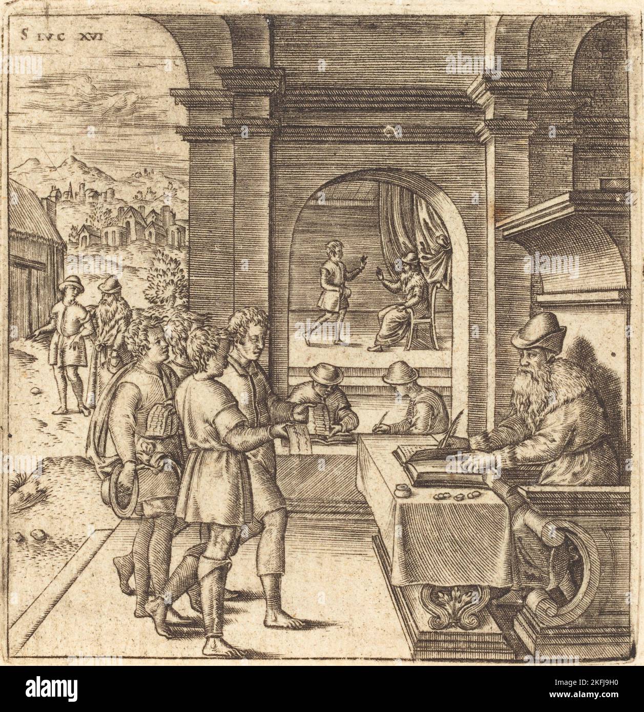 Parable of the dishonest steward hi-res stock photography and images ...